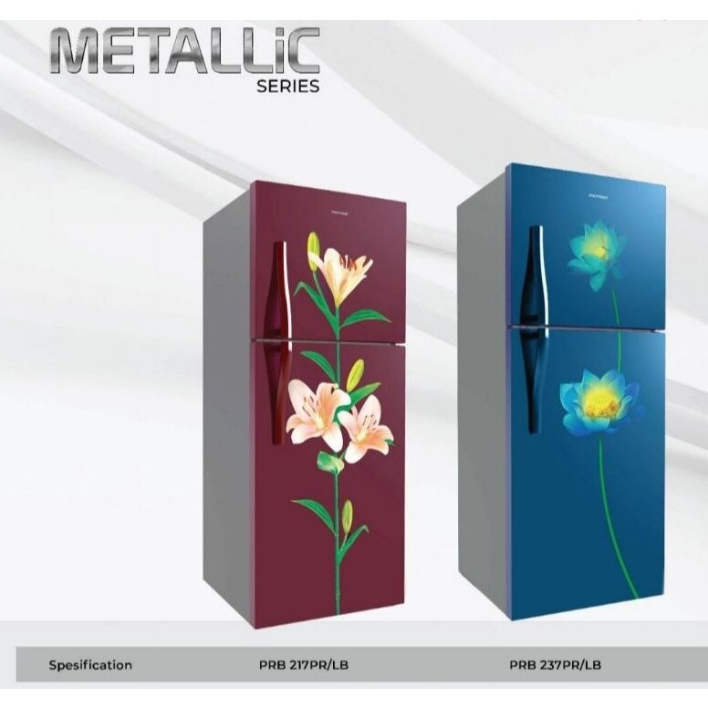 Jual POLYTRON PRB 237PR/LB Kulkas 2 Pintu Metallic 220 liter - KHUSUS ...