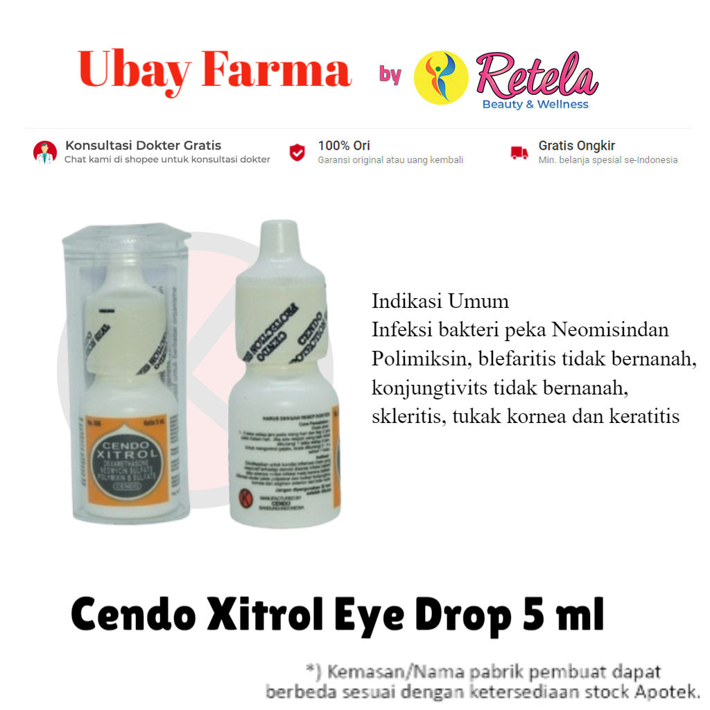 Jual Cendo Xitrol Eye Drop 5 ml | Shopee Indonesia
