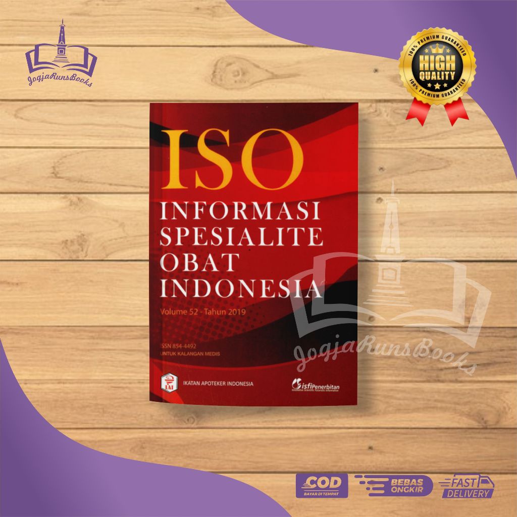 Jual ISO Informasi Spesialite Obat Indonesia Volume 52 - Tahun 2019 ...