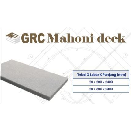 Jual decking GRC MAHONI deck ( SEJENIS Conwood ) | Shopee Indonesia