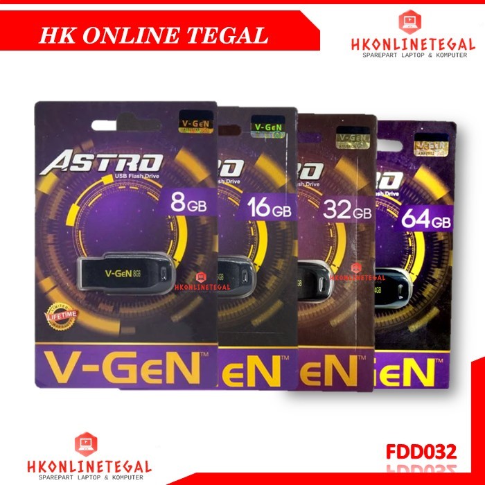 Jual FlashDisk Usb V-Gen Astro Original Garansi Resmi | Shopee Indonesia