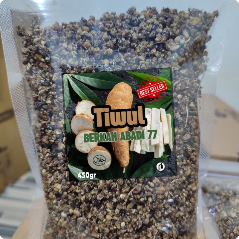 Jual Tiwul / Oyek Hitam Original 450gr (Instan) HALAL | Shopee Indonesia