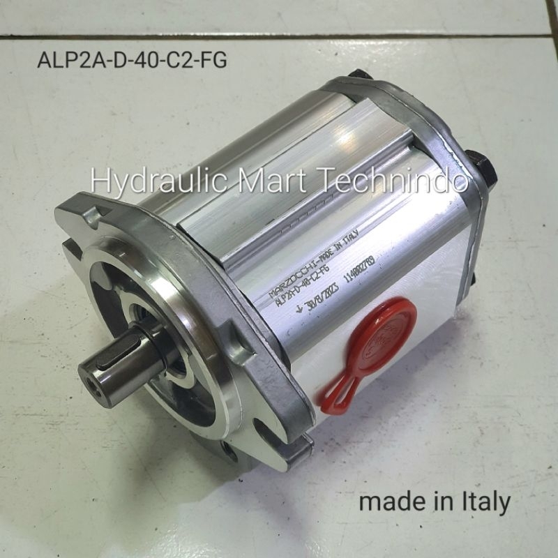 Jual hydraulic gear pump ALP2A-D-40-C2-FG (28cc) shaft 19mm brand ...