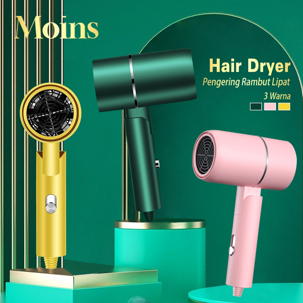 Jual Hair Dryer Negative Ion Pengering Rambut Lipat Portable Hair ...