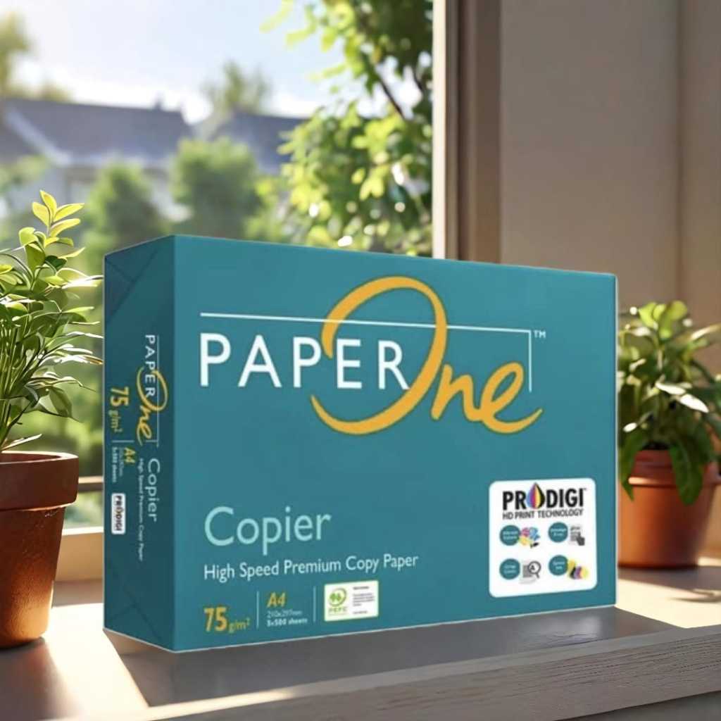 Jual kertas paperOne A4 75gr copier 1 rim 500 lembar kertas HVS ...