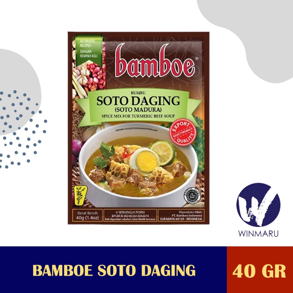 Jual Bamboe Soto Daging (Soto Madura) | Shopee Indonesia