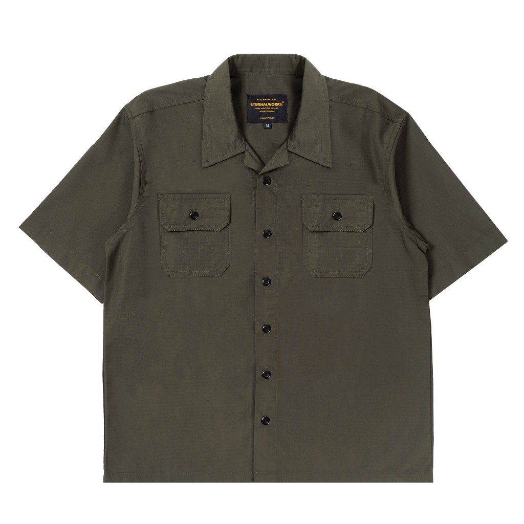 Jual CLEON OLIVE RIPSTOP WORKSHIRT - KEMEJA RIPSTOP - KEMEJA KERJA ...