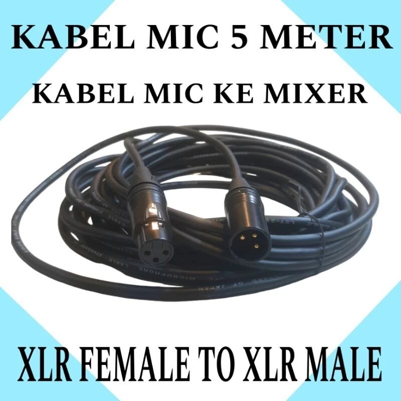 Jual Kabel Mic Siap Pakai / Copotan Dari Mic Merek Shure / kualitas ...