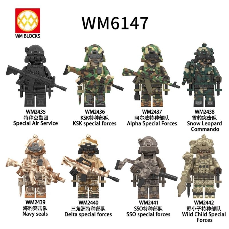 Jual mini figure military special forces series | Shopee Indonesia