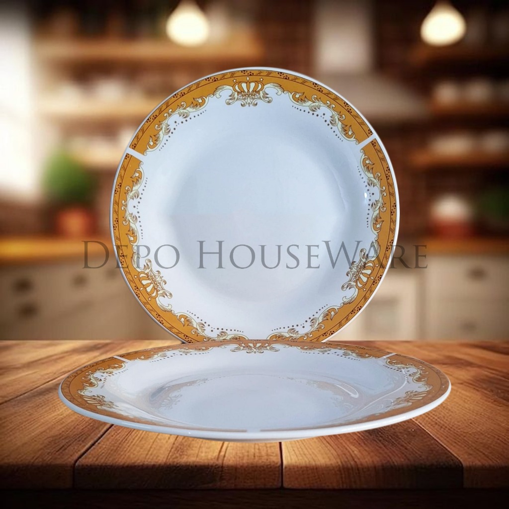 Jual Piring Keramik Cantik Elegan untuk Rumah & usaha / Piring Makan ...