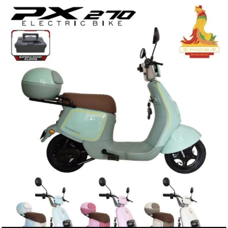 Jual Sepeda Listrik Phoenix PX 270 PX270 Baterai Aki Cas Dinamo Jok ...