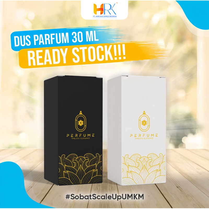 Jual Dus Packaging BOX parfume Ukuran 30ML untuk semua jenis Botol ...