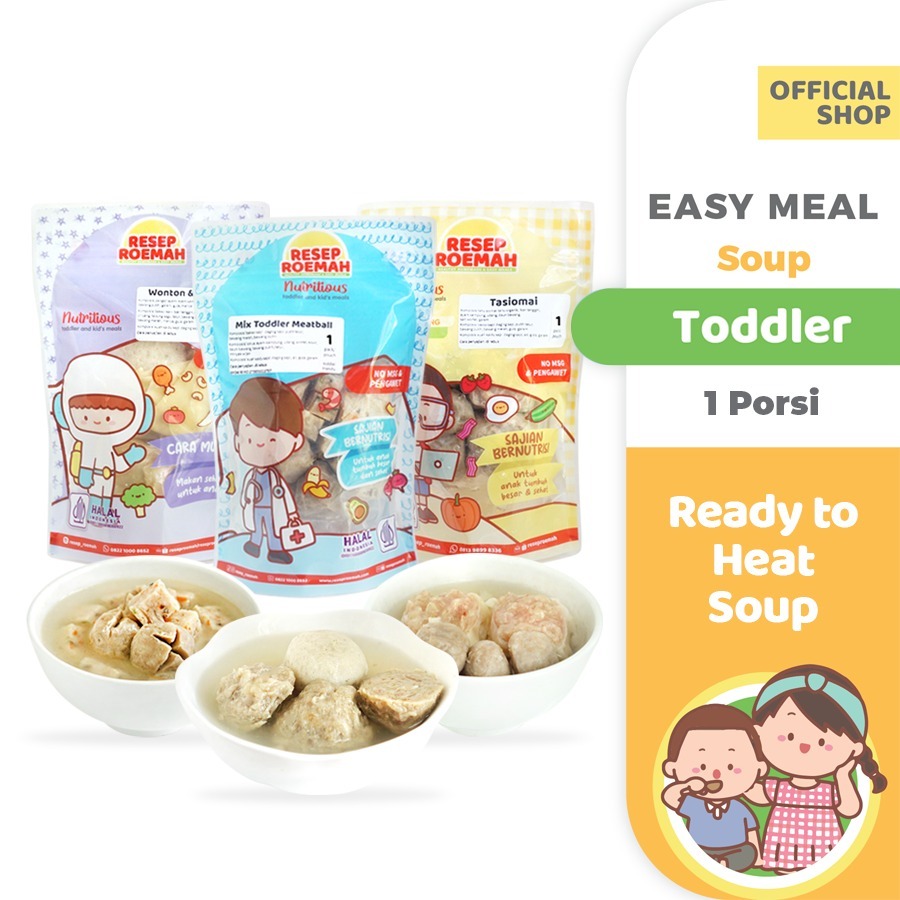 Jual Resep Roemah Menu Sup dan Kuah untuk Anak 1 porsi / Ready To Heat ...