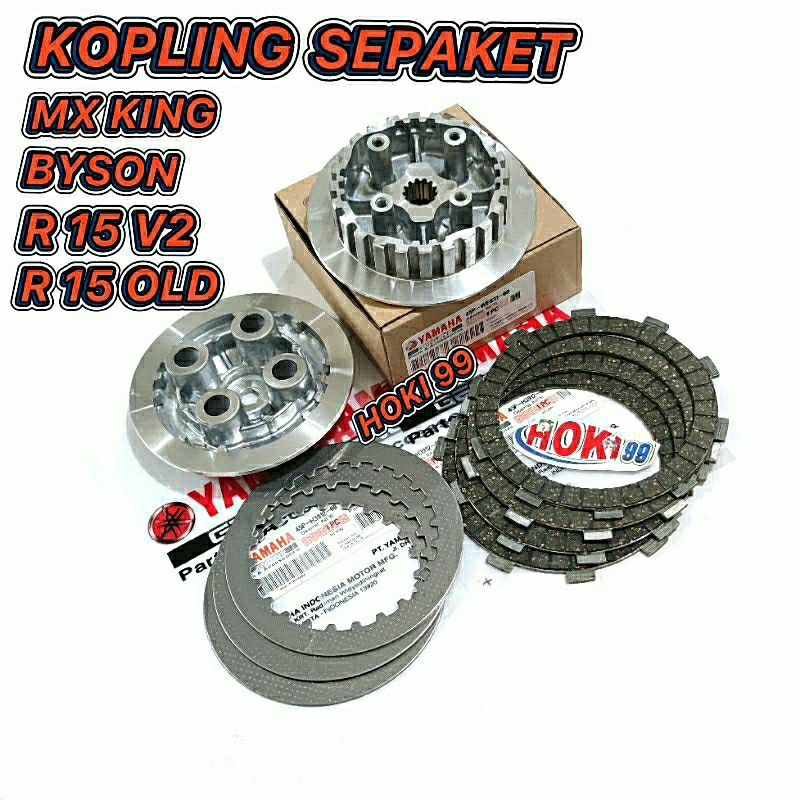 Jual RUMAH KOPLING SET+KAMPAS KOP+PLAT GESEK BYSON, MXKING, R15, R15 V2 | Shopee Indonesia