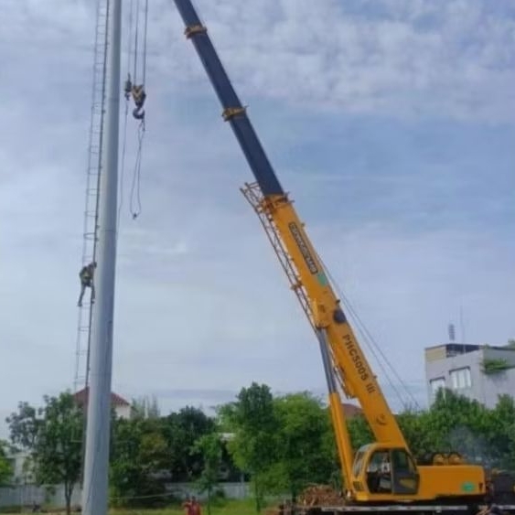 Jual Tiang Monopole highmast custom tiang PJU tiang traffict light ...