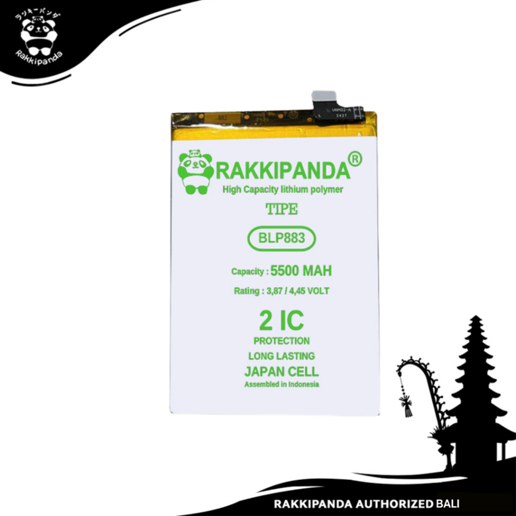 Jual Baterai RakkiPanda BLP883 Realme 8s 5G / Q3s | Shopee Indonesia