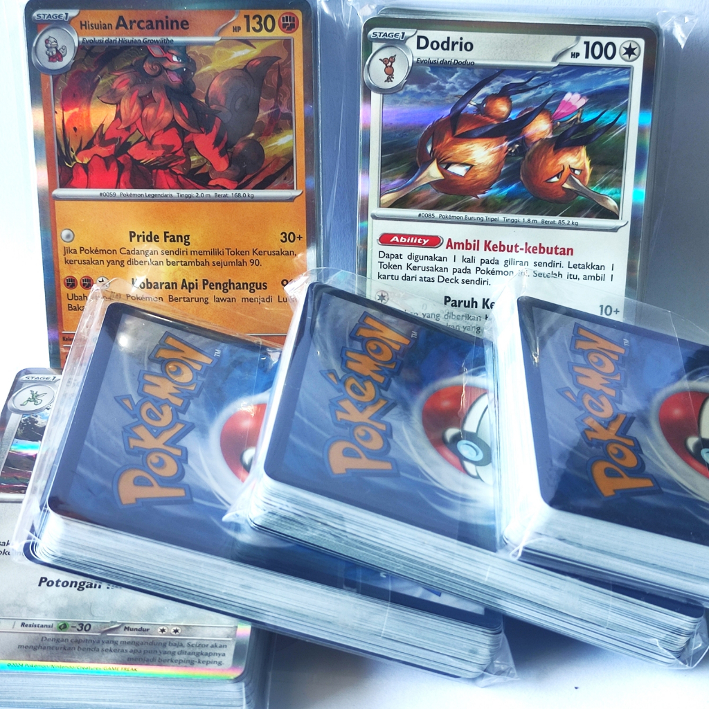 Jual Kartu Pokemon Asli Paket Bulk 50 Pcs + 1 HOLO isi TIDAK KEMBAR | Shopee Indonesia
