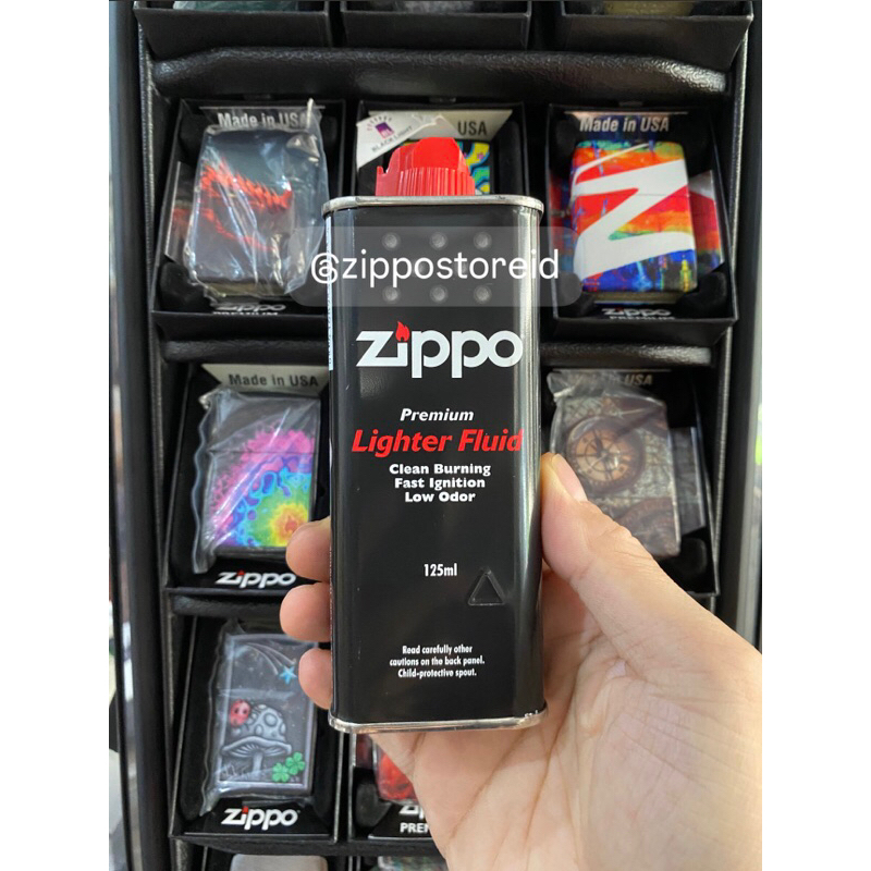 Jual MINYAK ZIPPO ORIGINAL 100% MADE IN USA | PREMIUM LIGHTER FLUID 125ML - 133ML | Shopee Indonesia