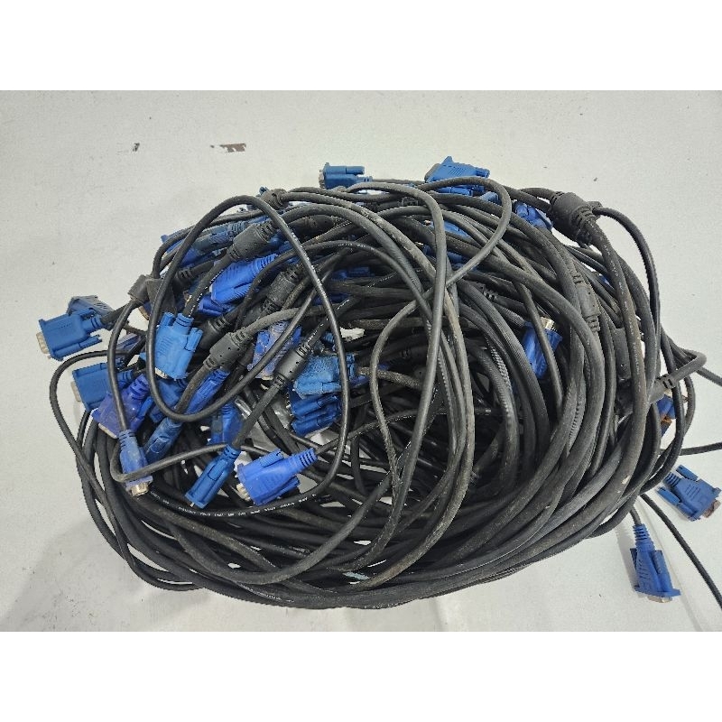 Jual KABEL VGA ORIGINAL SECOND, KABEL VGA ORI, KABEL MONITOR VGA ...