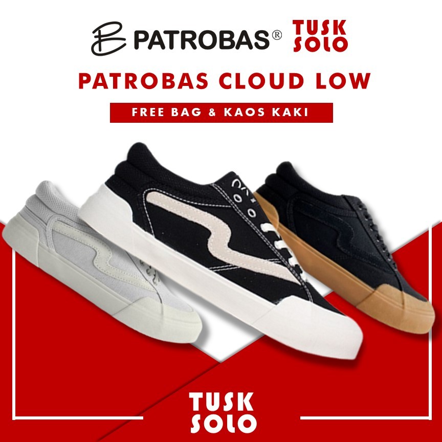 Jual Sepatu Patrobas Cloud Low Original Sepatu Sneakers Patrobas Cloud ...