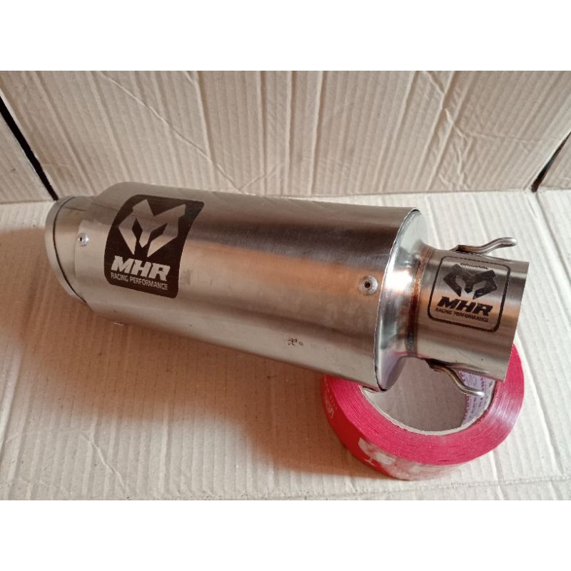 Jual Silincer Knalpot Motor Merk MHR Racing Performance Original ...