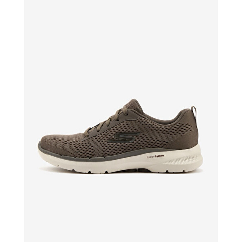 Jual SKECHERS GO WALK 6 HYPER PILLARS MEN’S SHOES TAUPE | Shopee Indonesia