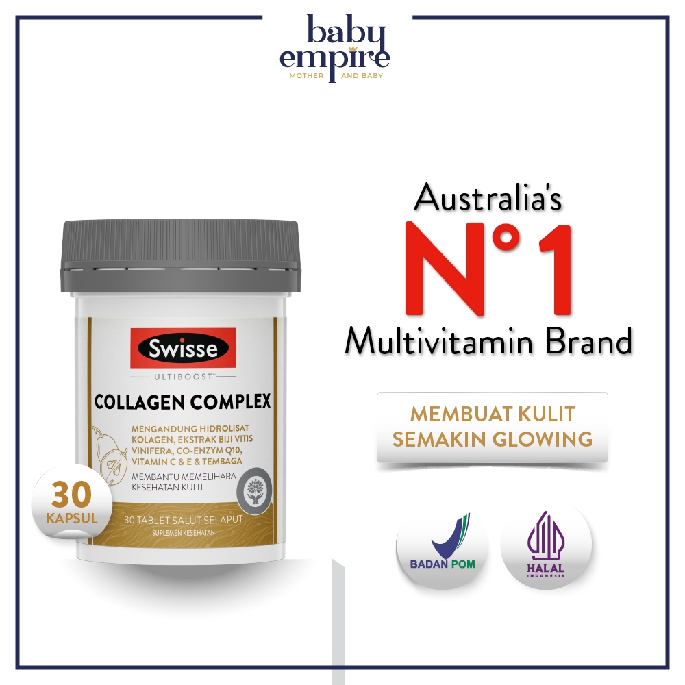 Jual Swisse Ultiboost Collagen Complex - Suplemen Kolagen Vitamin C dan ...