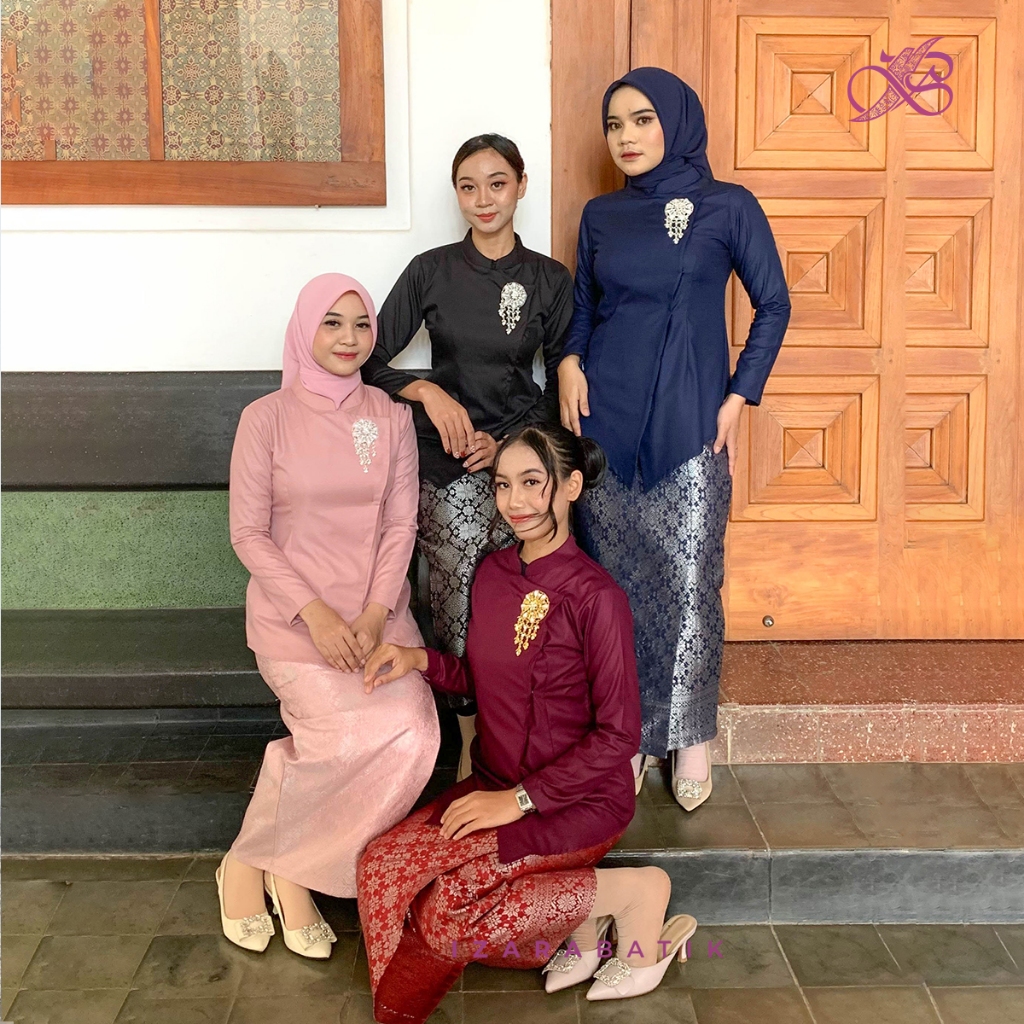 Jual IZARABATIK - Janggan Dasiyah Series Set Kebaya Batik Modern Couple ...