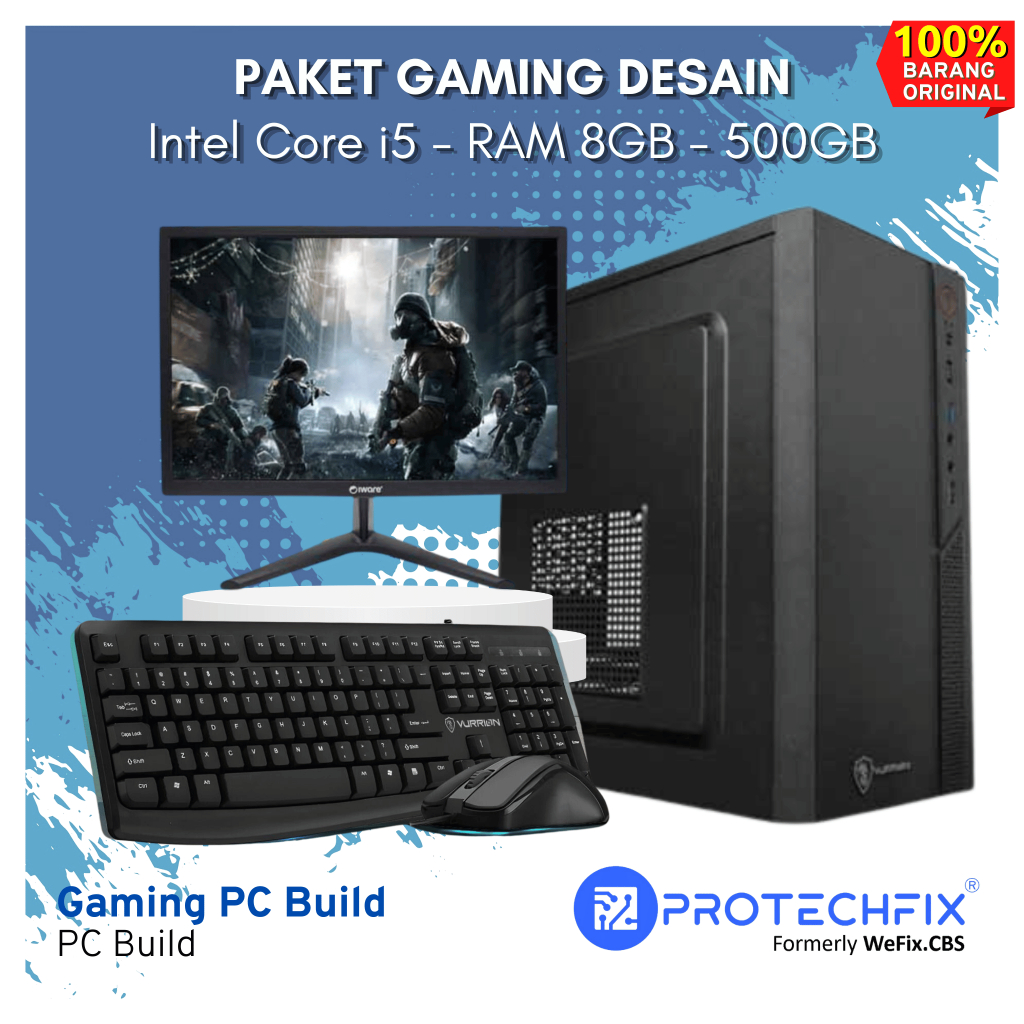 Jual Komputer Full Set I5 Astro Series Gaming Design Editing RAM 8GB ...