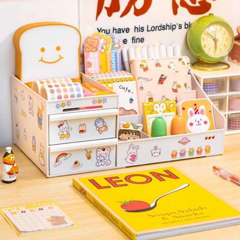 Jual (HS) Rak Cosmetics Storage 2 Laci Gratis Stiker Lucu - Rak Domi ...