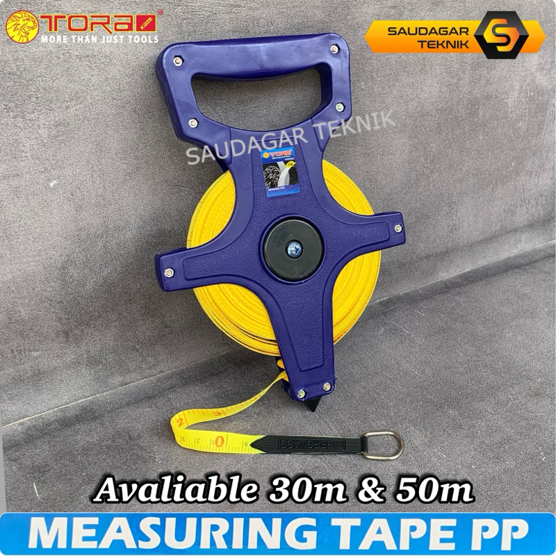 Jual Meteran Tancap 30 Meter 50 Meter Meteran Tanah Meteran Roll 30M 50M | Shopee Indonesia