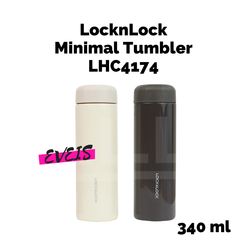 Jual Locknlock Minimal Tumbler 340 ml - LHC4174 - Lock n Lock Tumbler - Tumbler stainless ...