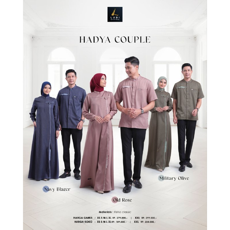 Jual TERMURAH COUPLE GAMIS DAN KOKO LUBI HADYA COUPLE COCOK UNTUK ...