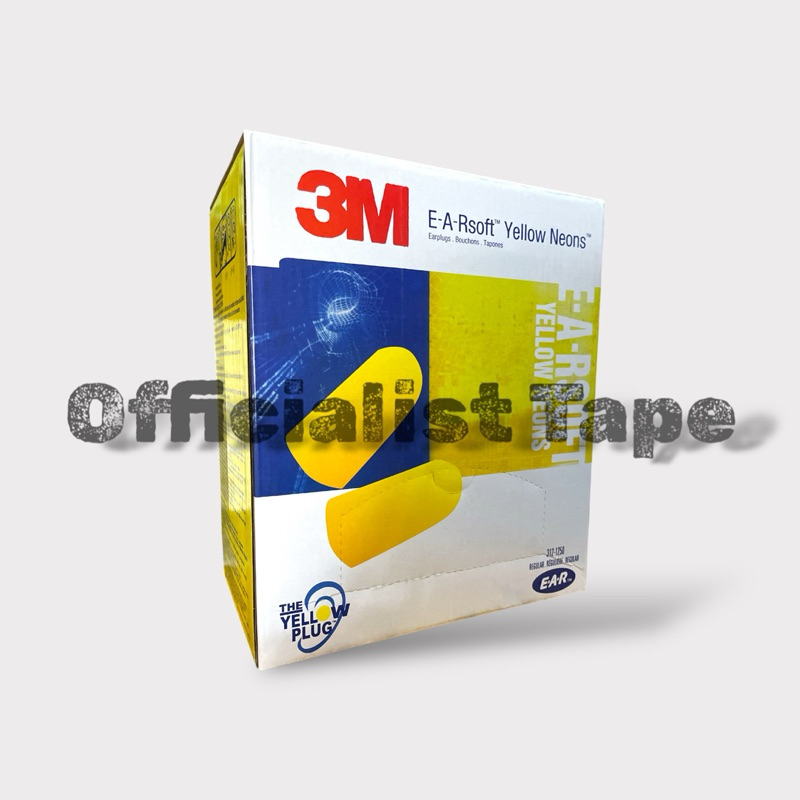 Jual 3M Yellow Neons 312-1250 / Penutup Telinga Anti Bising - 1 Box ...
