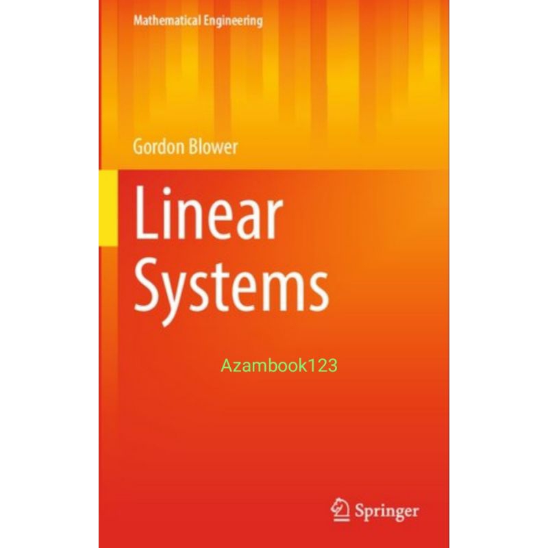 Jual Buku Linear Systems by Gordon Blower | Shopee Indonesia