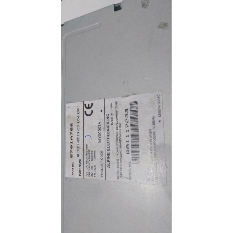 Jual head unit Alpine ex xpander sport | Shopee Indonesia