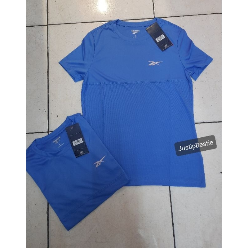 Jual Kaos Running Training Reebok Poliester - Drifit Womens Original ...