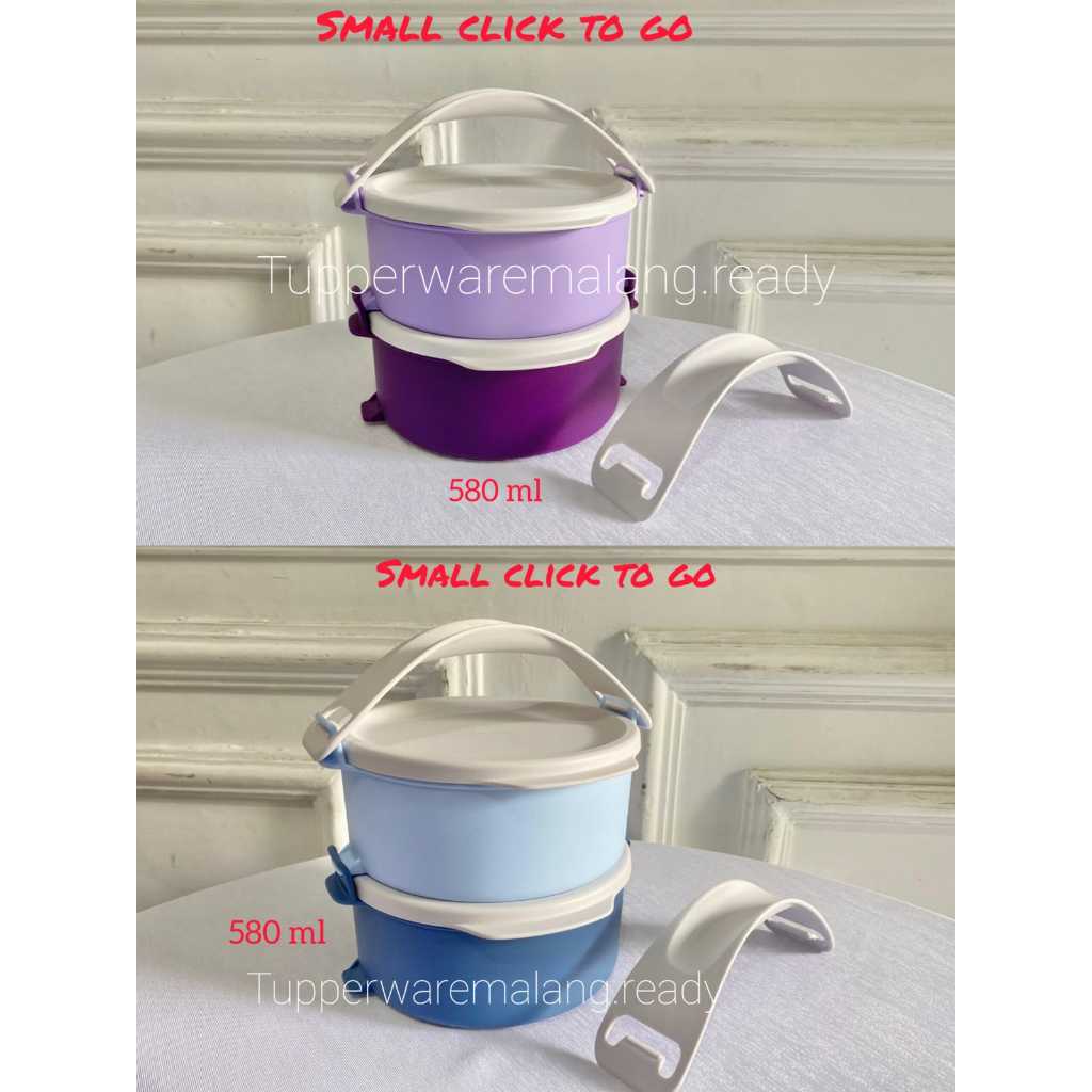 Jual [SALE!!!] RANTANG MAKANAN TUPPERWARE SMALL/ FUN CLICK TO GO ROUND ...