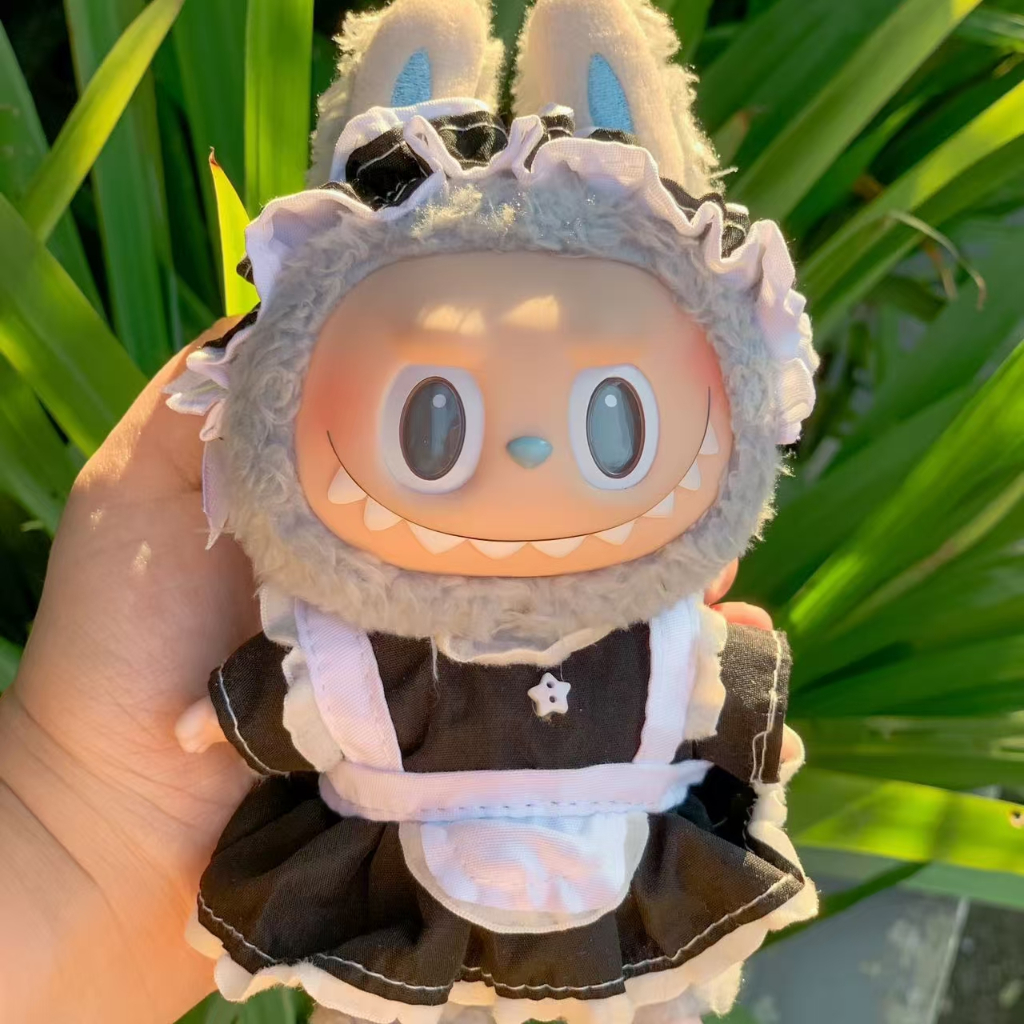 Jual [READY STOCK] baju boneka khusus popmart labubu 17cm vinyl face ...