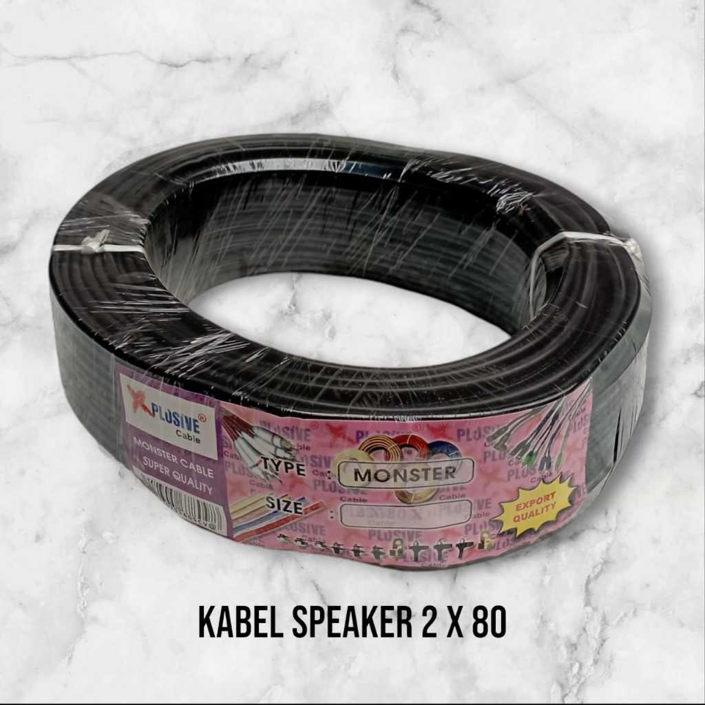 Jual Kabel Speaker 2x80 Per Rol - Kabel Audio Monster kabel Listrik ...