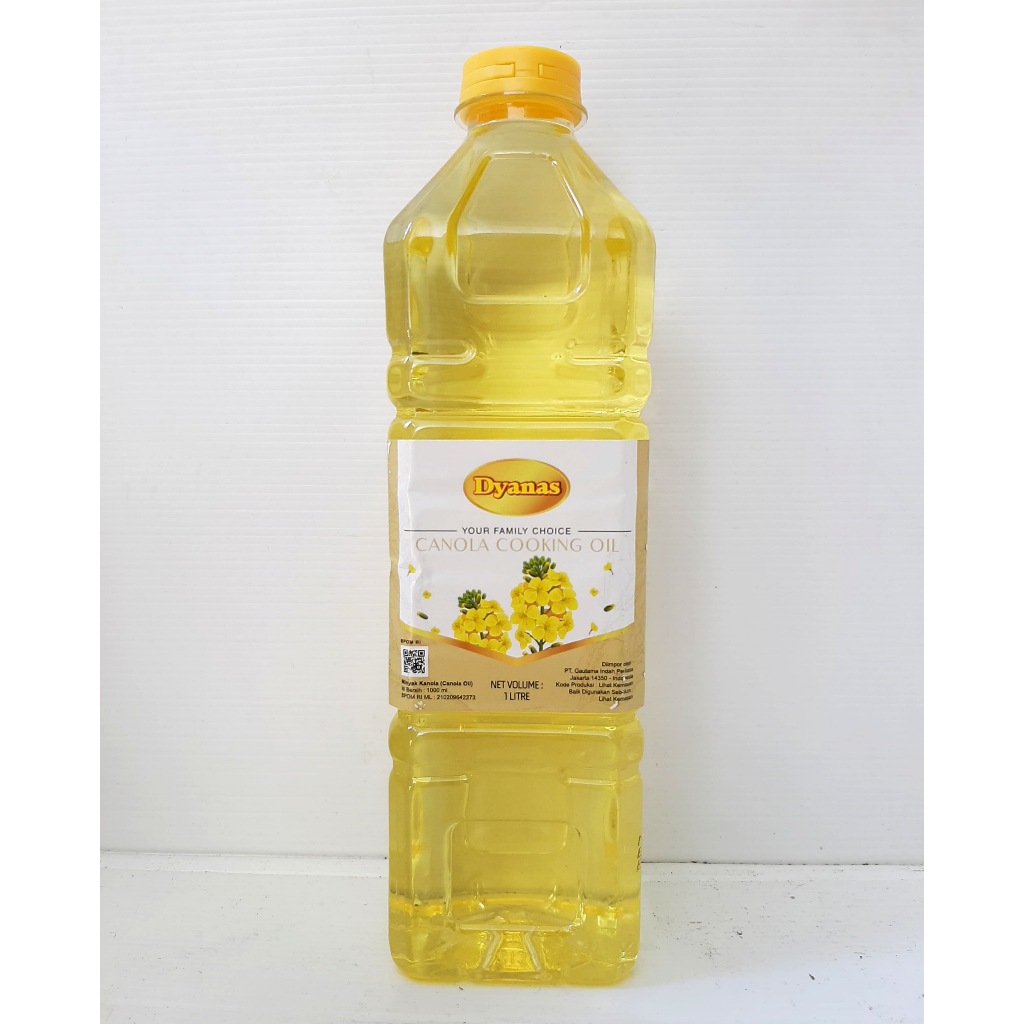 Jual DYNAS CANOLA OIL 1000ml - Minyak Canola 1Liter | Shopee Indonesia