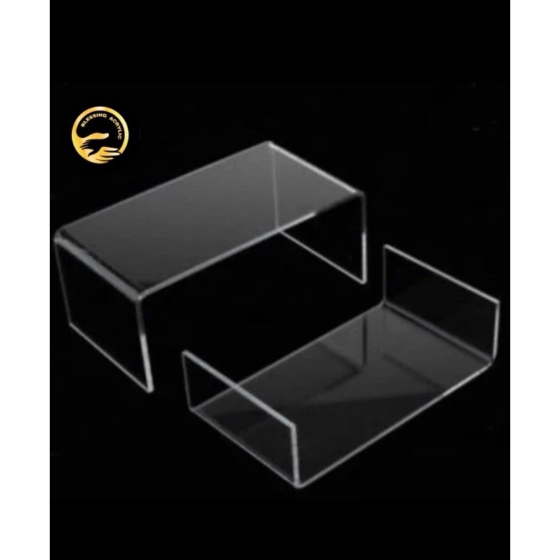 Jual Akrilik stage action figure riser serbaguna model U 5 custom 3 ...