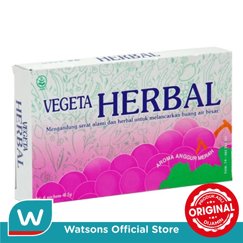 Jual VEGETA Herbal Anggur 6s | Shopee Indonesia