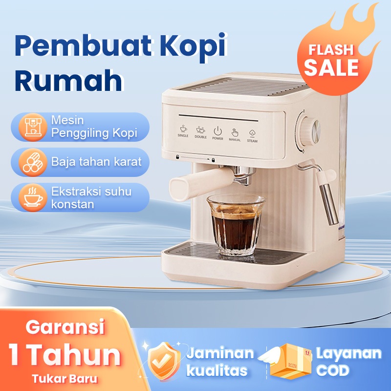 Jual Espresso Listrik/ Mesin Kopi/ Espresso Otomatis /Electric Espresso Maker/ Jadul Espresso ...