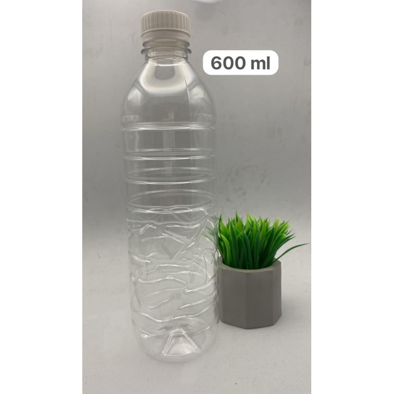 Jual Botol Plastik 600ml / Botol Jus / Botol Air / Botol Minum | Shopee ...