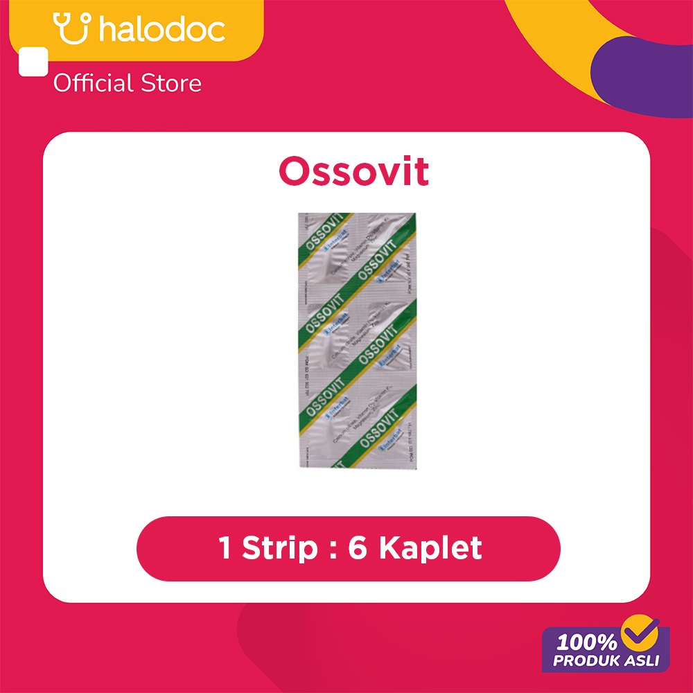 Jual Ossovit 6 Kaplet | Shopee Indonesia