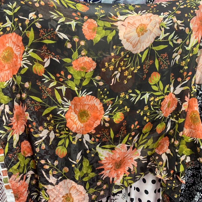 Jual kain sifon yoryu motif bunga - kain sifon yoryu - kain chiffon ... Jual kain sifon yoryu motif bunga - kain sifon yoryu - kain chiffon ...