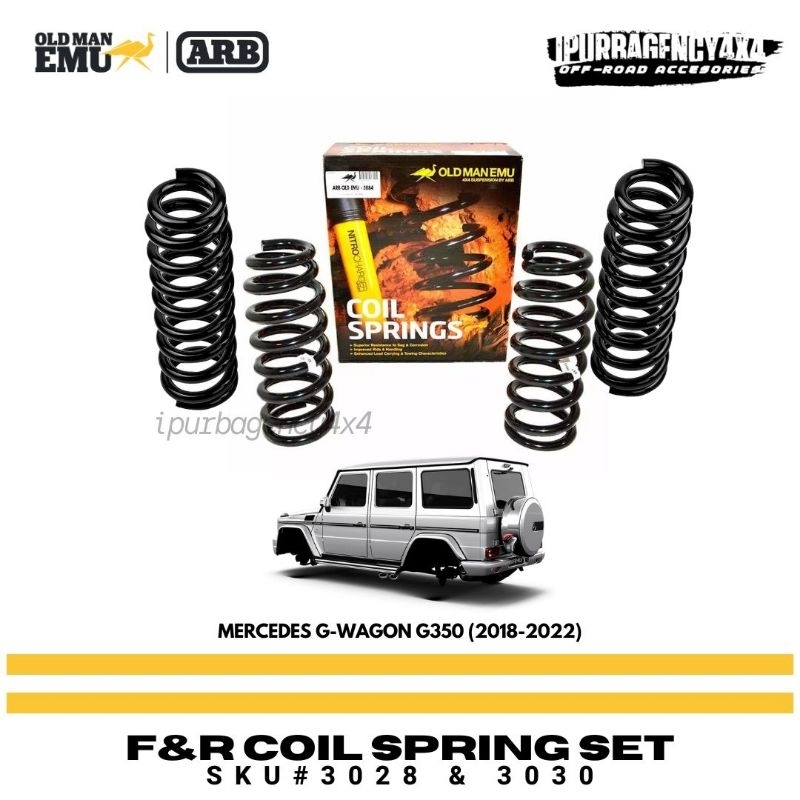 Jual ARB - Old Man Emu Coil Spring F&R: 30mm Lift Mercedes G350 Wagon 18-22 | Shopee Indonesia