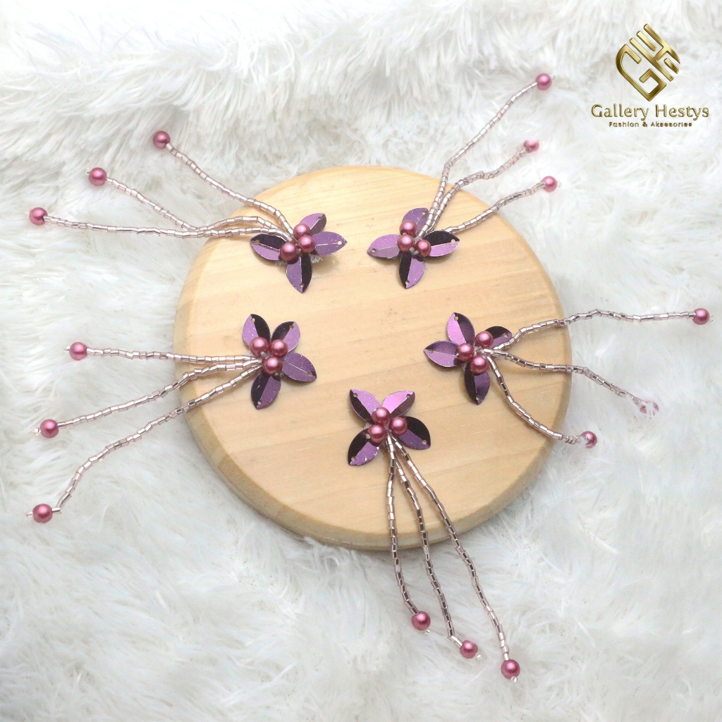 Jual PAYET BUNGA RANGKAI SEQUIN PREMIUM | Shopee Indonesia