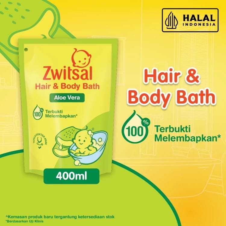 Jual Zwitsal Baby Bath Hair And Body Sabun Mandi Shampo Bayi Natural Aloe Vera 400ml | Shopee ...